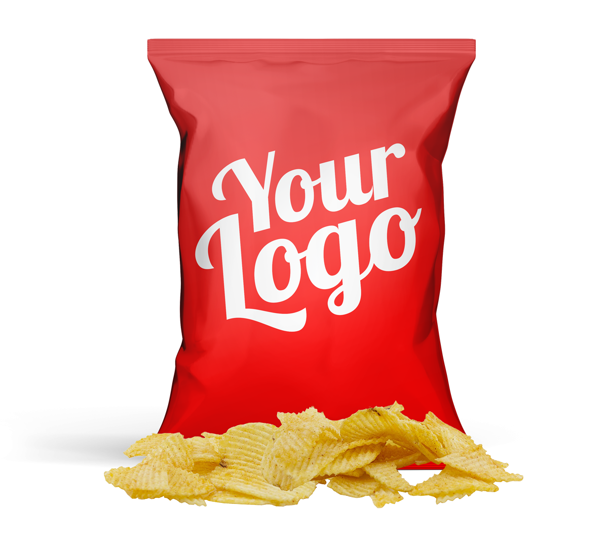 Chips med logo, Barbeque - Snacks & Chips - Sig det sødt